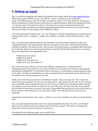 Transparent proxy | PDF