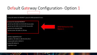Setting up Cisco WSA Proxy in Transparent and Explicit Mode | PPTX | Computer Networking | Computing