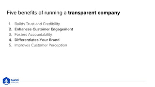 Transparent Roadmap it is worth it! with Buffer | PPT