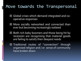 Transpersonal Coaching | PPT