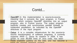 Transpilers(Source-to-Source Compilers) | PPTX | Programming Languages | Computing