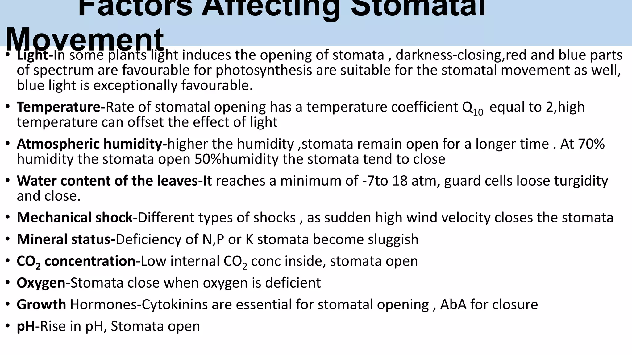 Transpiration | PPTX