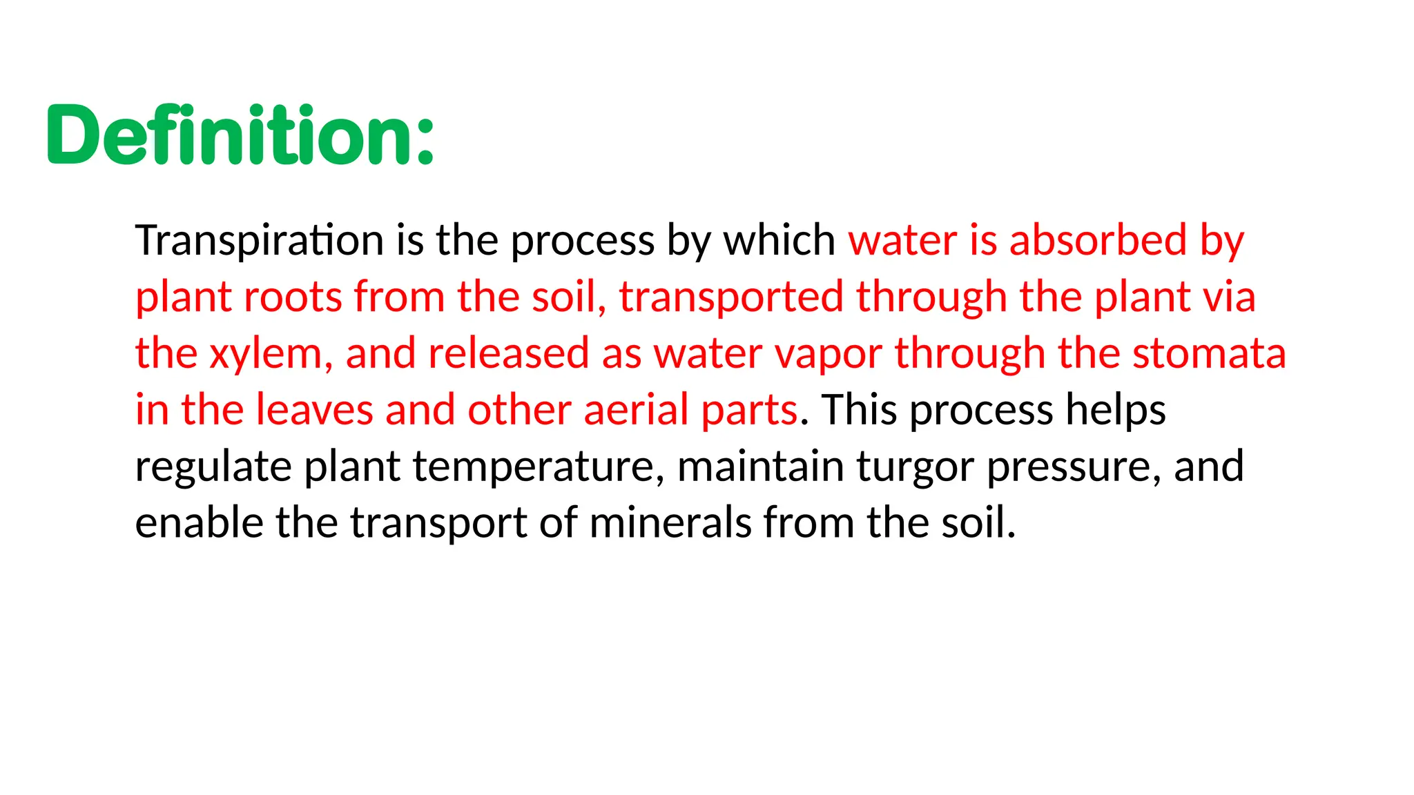 Transpiration in plants-Plant physiology.pptx