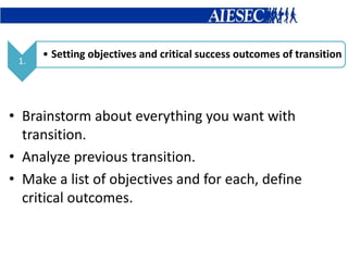 Transplanning: Transition and Planning | PPTX
