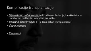 Transplantacija organa | PPTX
