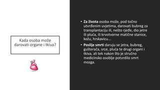 Transplantacija organa | PPTX