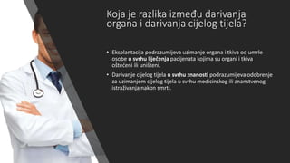 Transplantacija organa | PPTX