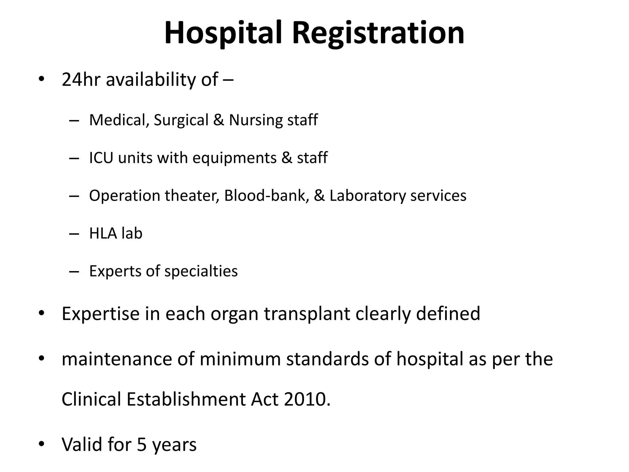 Human organ transplant acts and amendments | PPTX