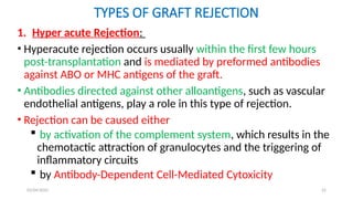 TRANSPLANTATION AND GRAFT REJECTION.pptx
