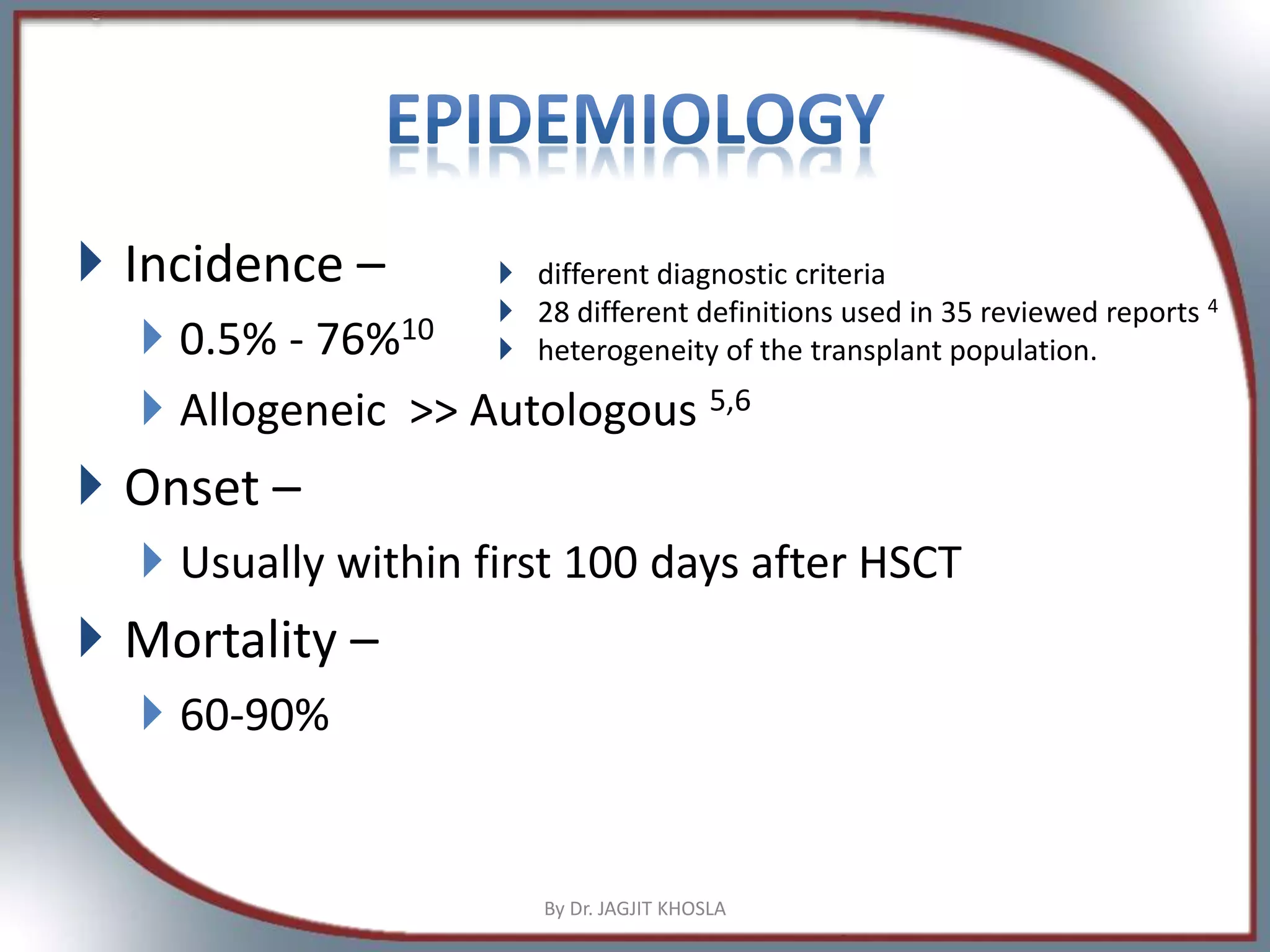 Transplantation associated Thrombotic microangiopathy (TA-TMA) | PPTX