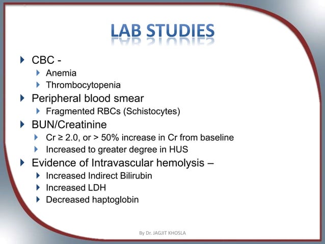 Transplantation associated Thrombotic microangiopathy (TA-TMA) | PPTX ...