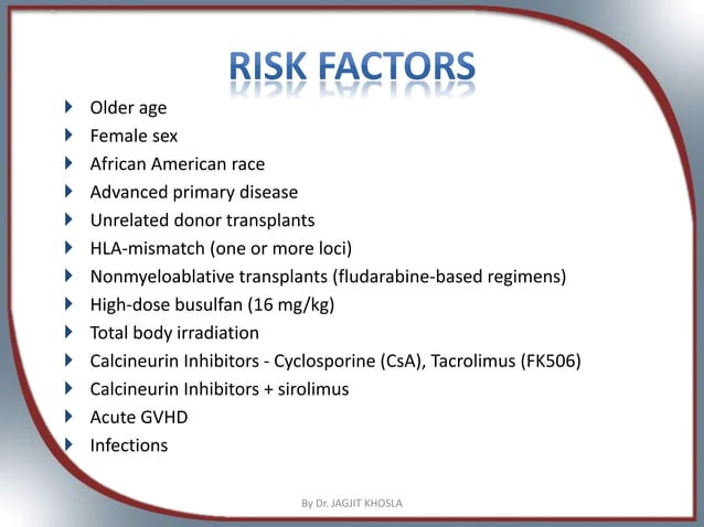 Transplantation associated Thrombotic microangiopathy (TA-TMA) | PPTX ...