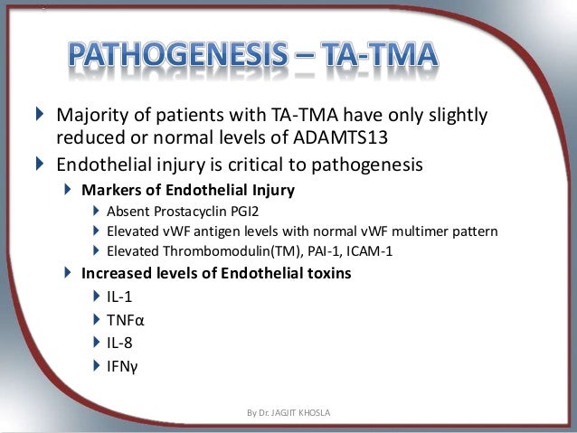 Transplantation associated Thrombotic microangiopathy (TA-TMA)