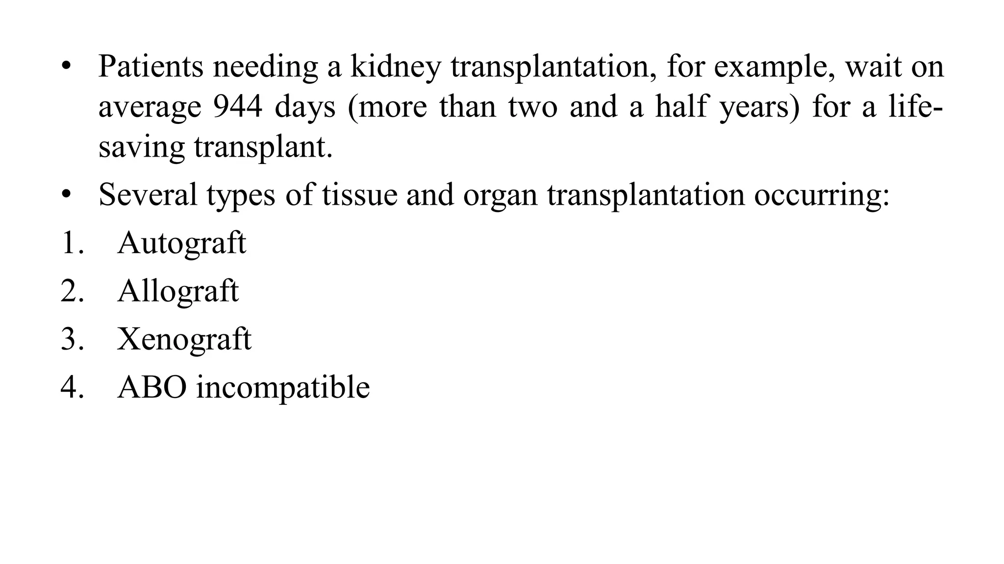 Transplantation immunology | PDF