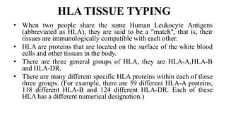 Transplantation immunology | PDF