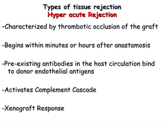 Lesson on Transplantation immunology .ppt
