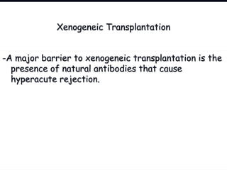 Lesson on Transplantation immunology .ppt
