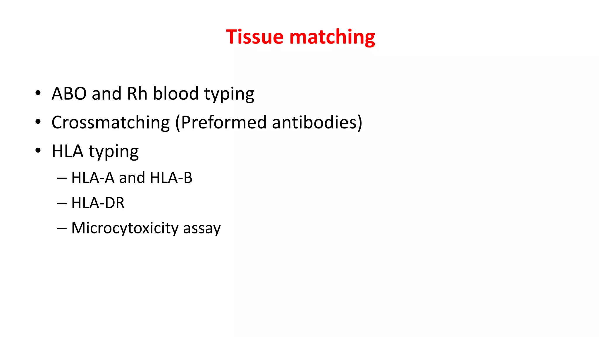 Transplantation immunology | PDF