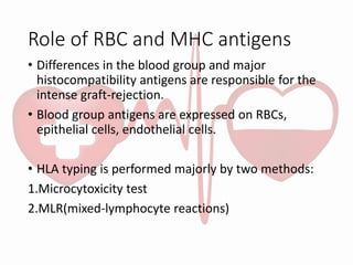 Transplantation immunology(11081) | PPT