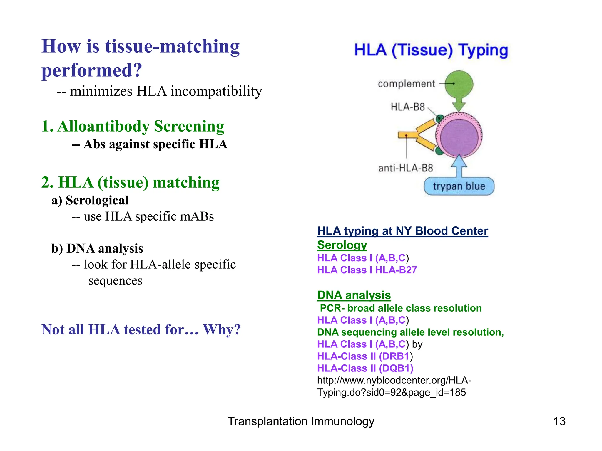 transplantation immunology for 2016 mph .ppt