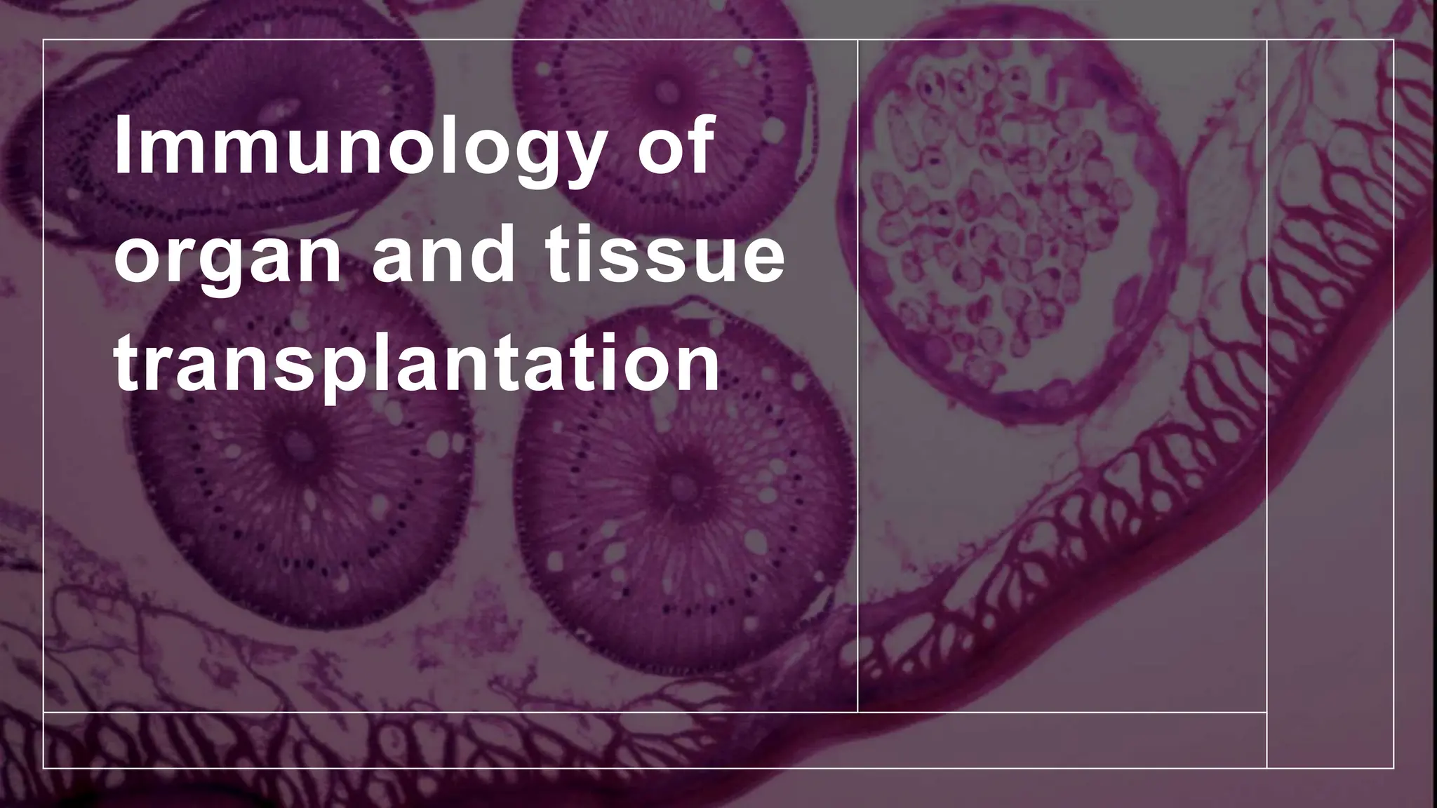 Immunology of Transplantation of cell, tissue and organ ppt.pptx