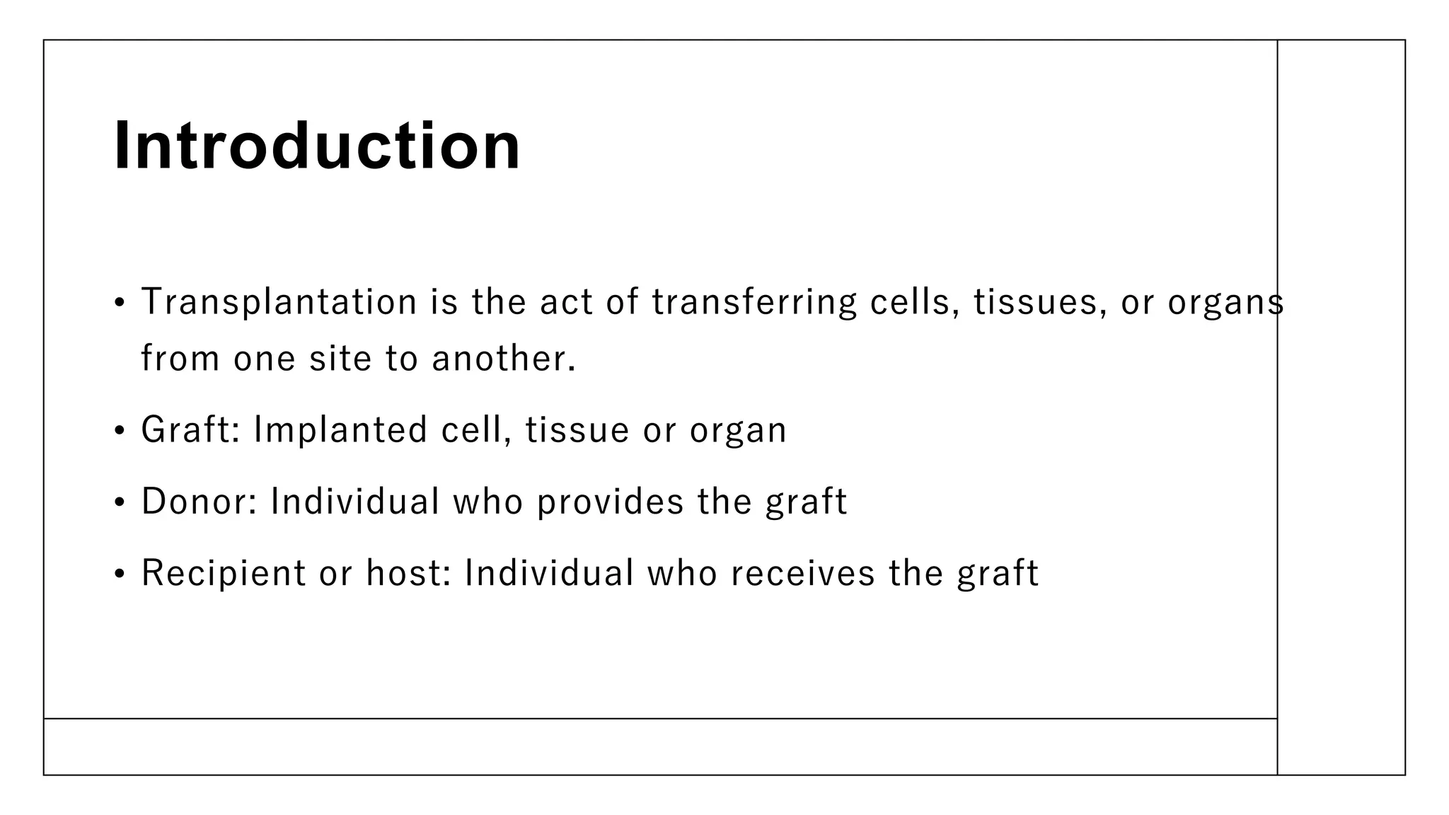 Immunology of Transplantation of cell, tissue and organ ppt.pptx