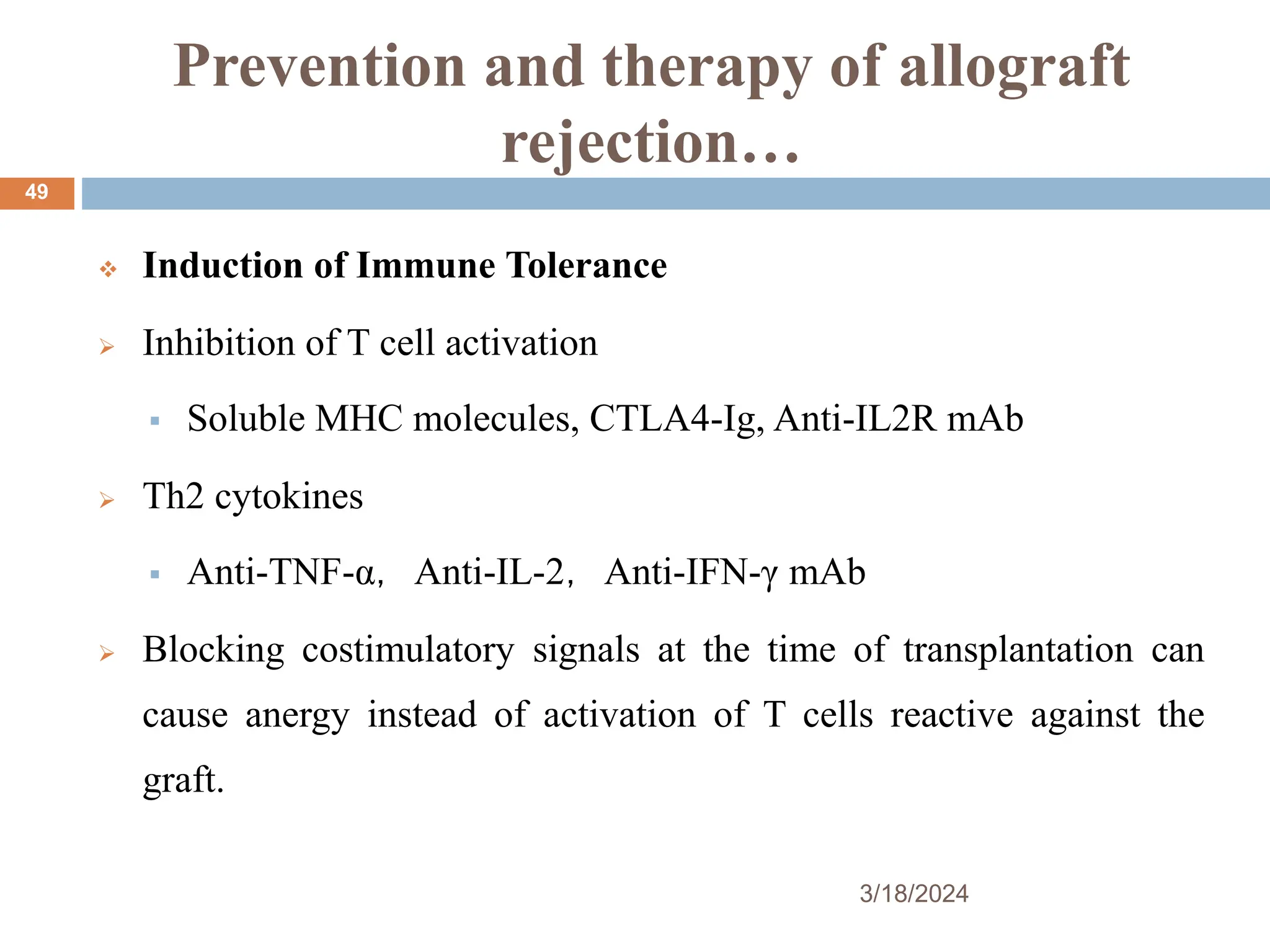 transplantation & rejection.pptx assignment 111 | PPT