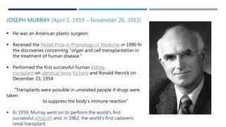 Transplantation Surgery | PPTX