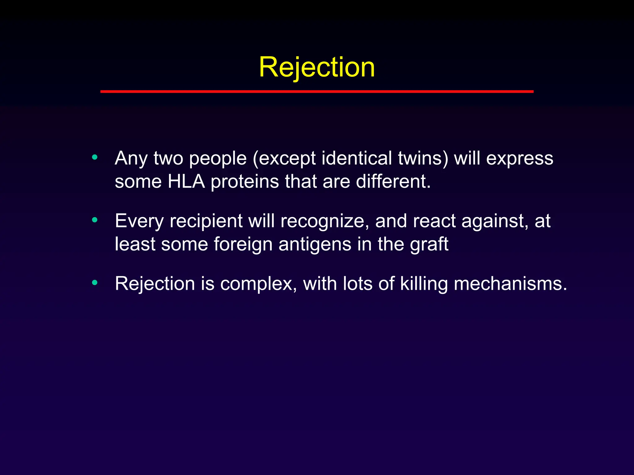 transplantation tahir.ppt by Dr. Tahir khan | PPT