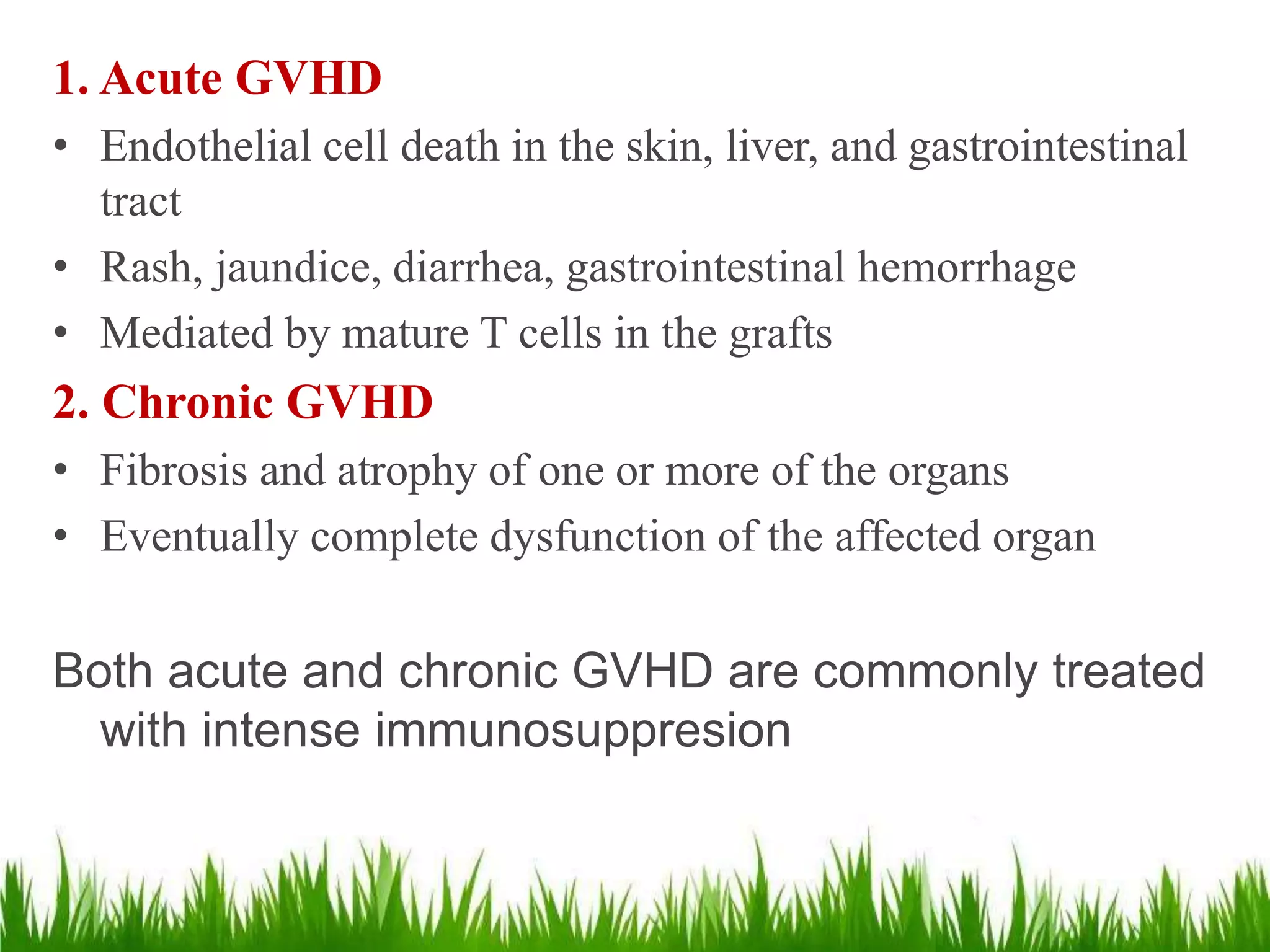 Transplantation and tissue rejection | PPTX