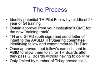 Transplant Hepatology Pilot | PPT | Surgery | Medical Health