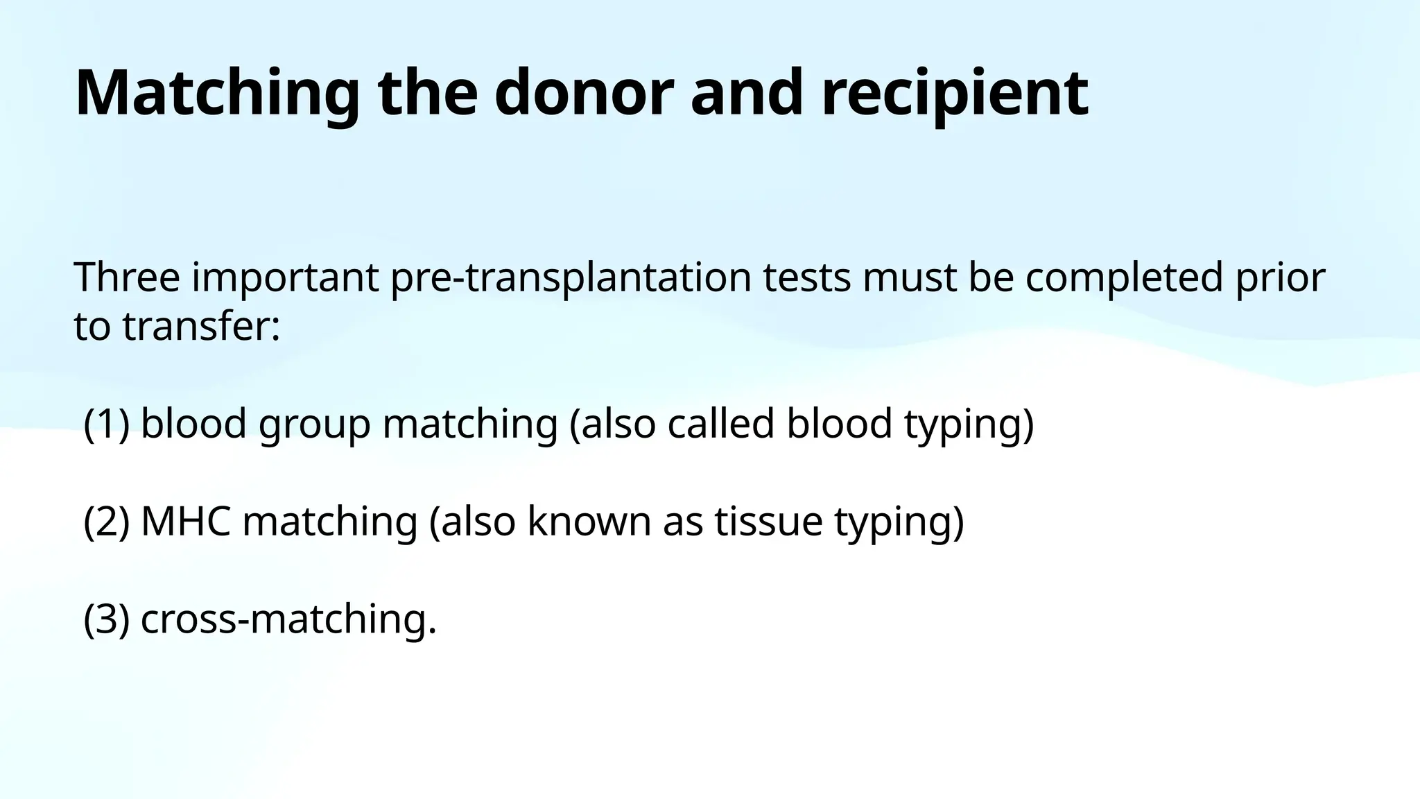 immunological basis of organ transplantation | PPTX