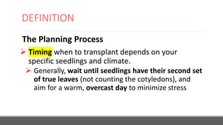 The Transplanting Process (High School).pptx