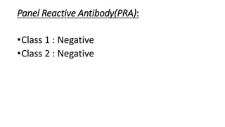 transplant patient case.pptx | Blood Disorders | Diseases and Conditions