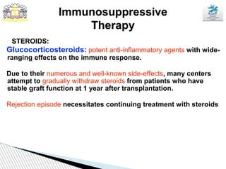 Transplantology ( Basic terms & common drug regimens ) | PPT
