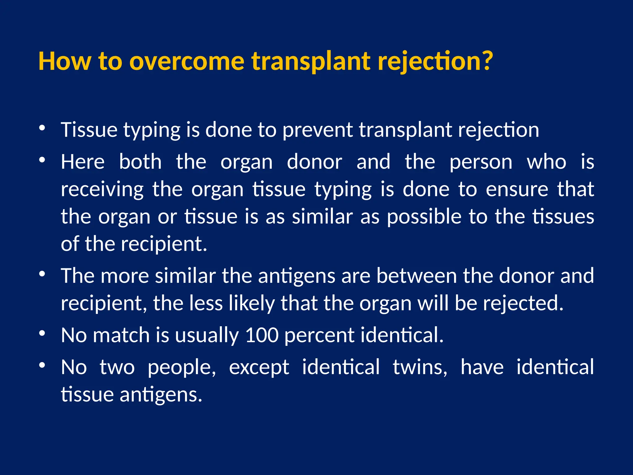 transplantrejection-200223155622 TRANSPLANTATION IMMUNOLOGY- MLR, HLA ...
