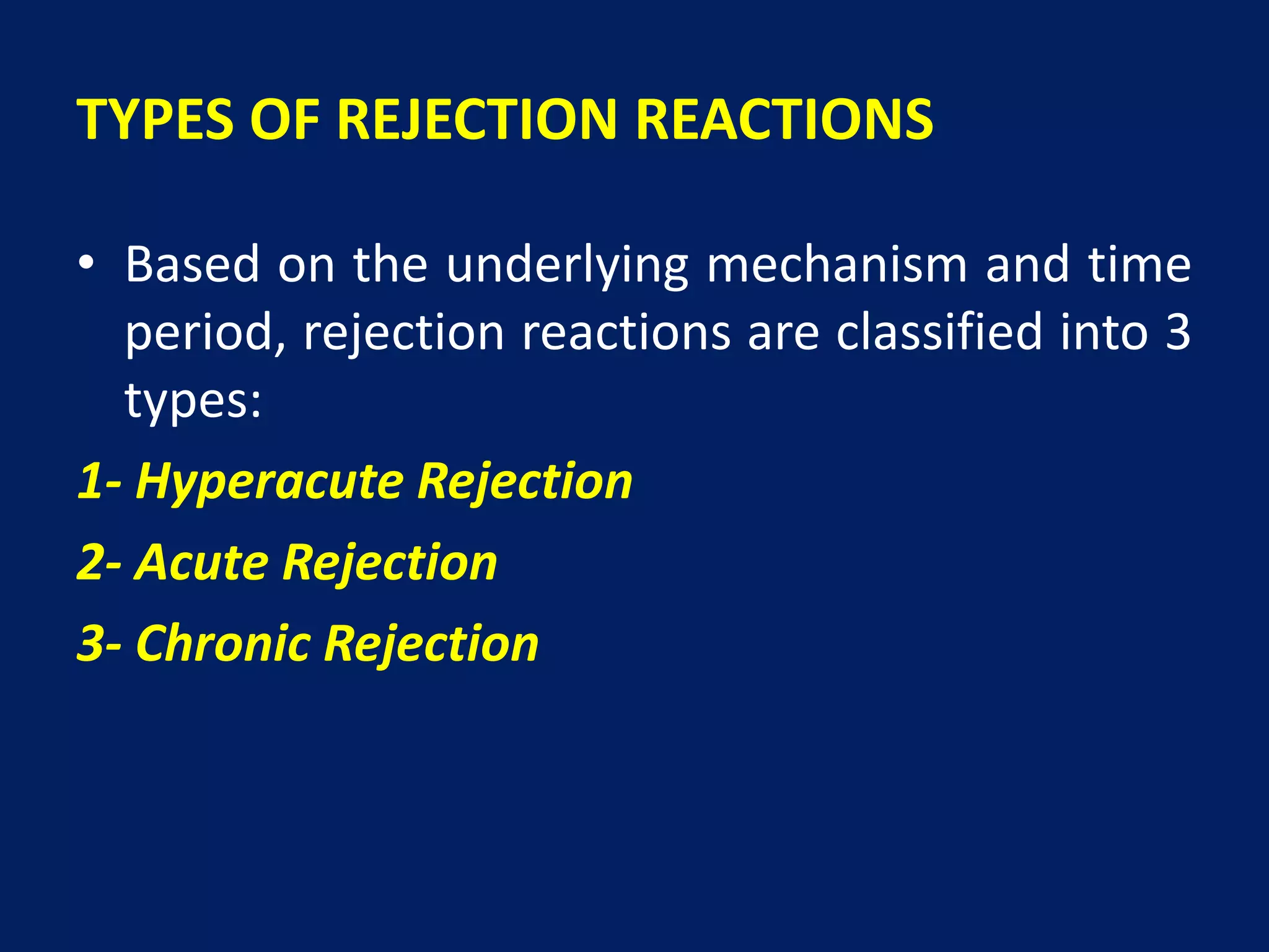 Transplant rejection | PPTX