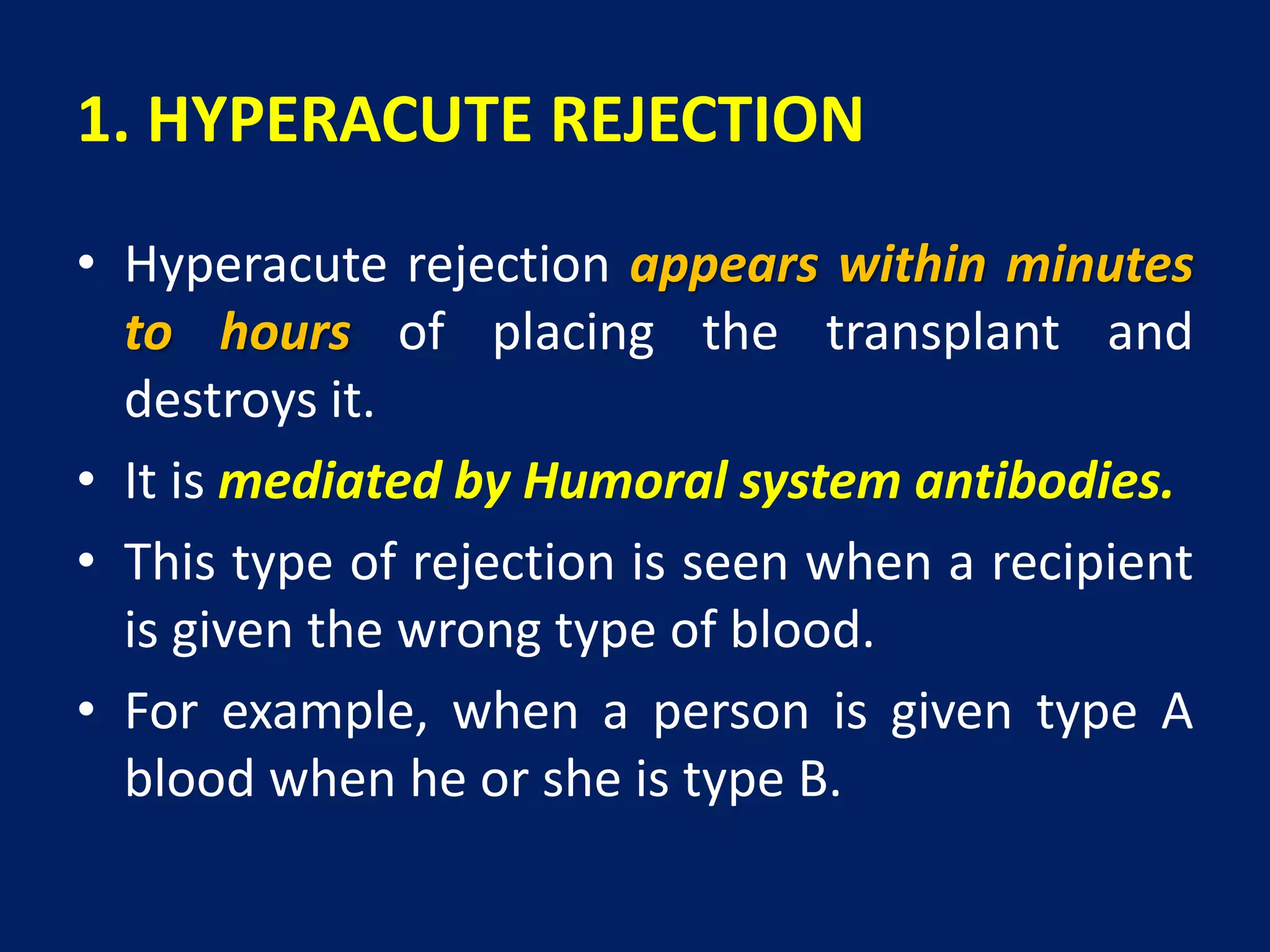 Transplant rejection | PPTX