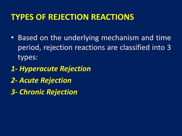 Transplant rejection | PPTX