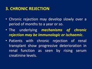 Transplant rejection | PPTX