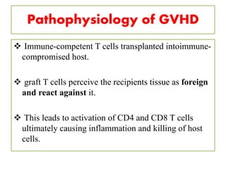 Transplant rejection and GVD | PPT