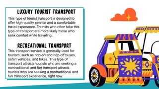 LESSON 2 TRANSPORTATION IN TOURISM AND HOSPITALITY | PPTX