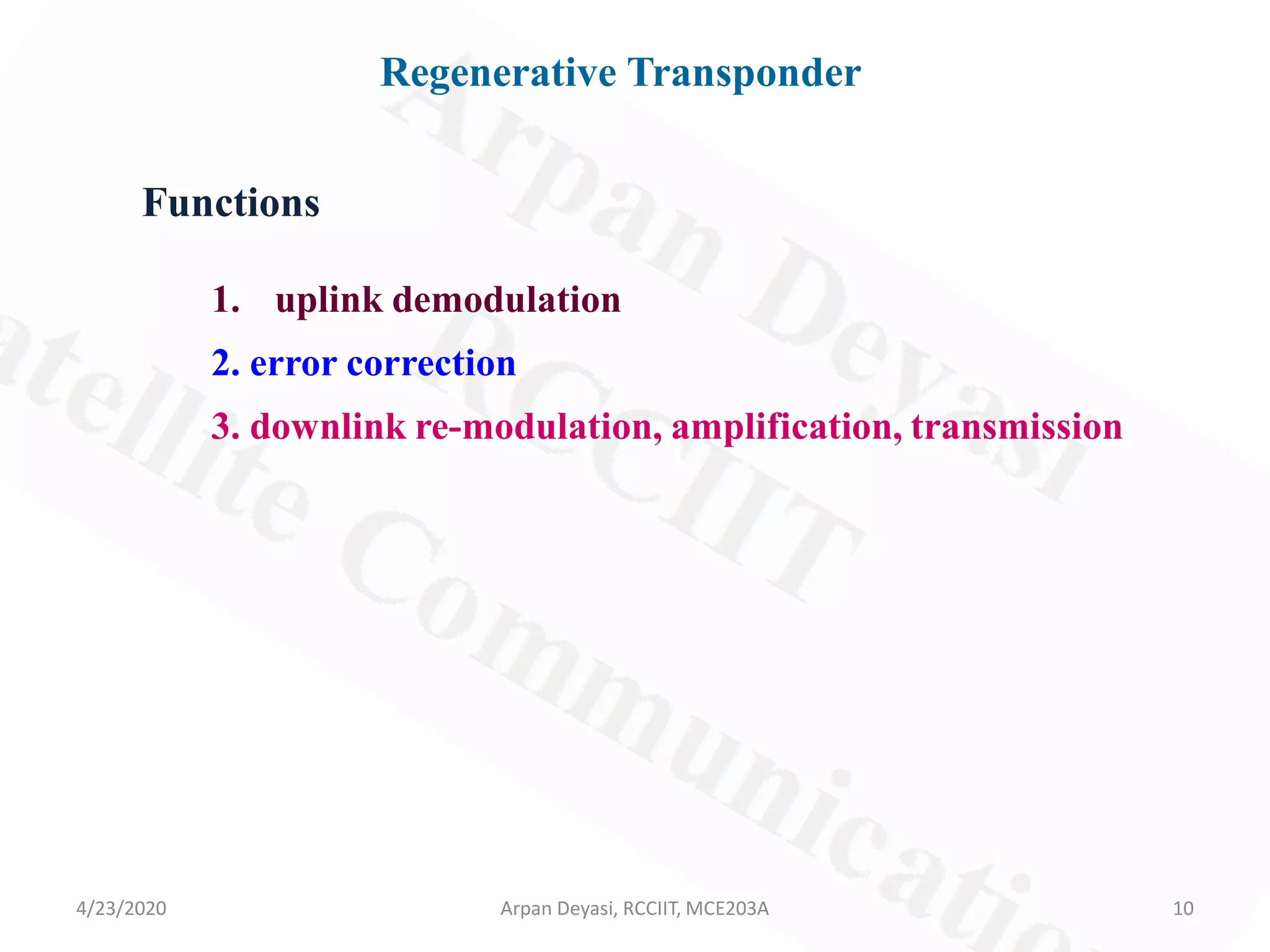 Transponder | PDF