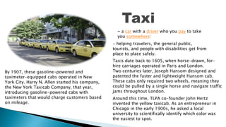 Mode of transportation | PPT