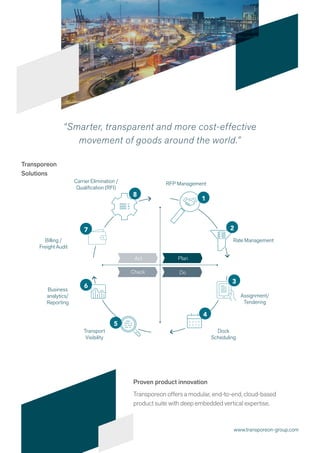 TRANSPOREON Group_Corporate Brochure | PDF