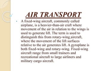 Transport | PPTX
