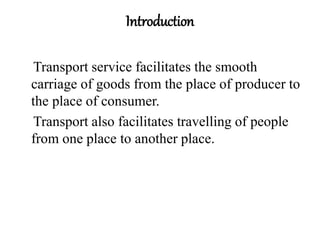 TRANSPORTATION | PPT