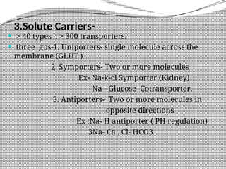 physiology of Transport mechanisms across cell membrane.ppt