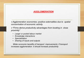 Transport and Economic Growth | PPTX