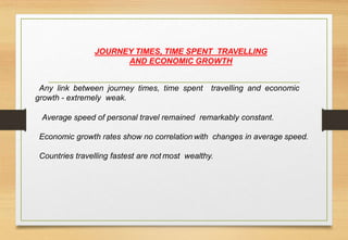 Transport and Economic Growth | PPTX